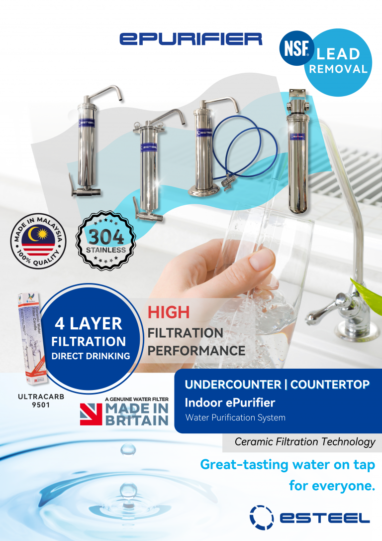 ePurifier – Nuts with Tap Countertop Water Purifier (with Sterasyl ...