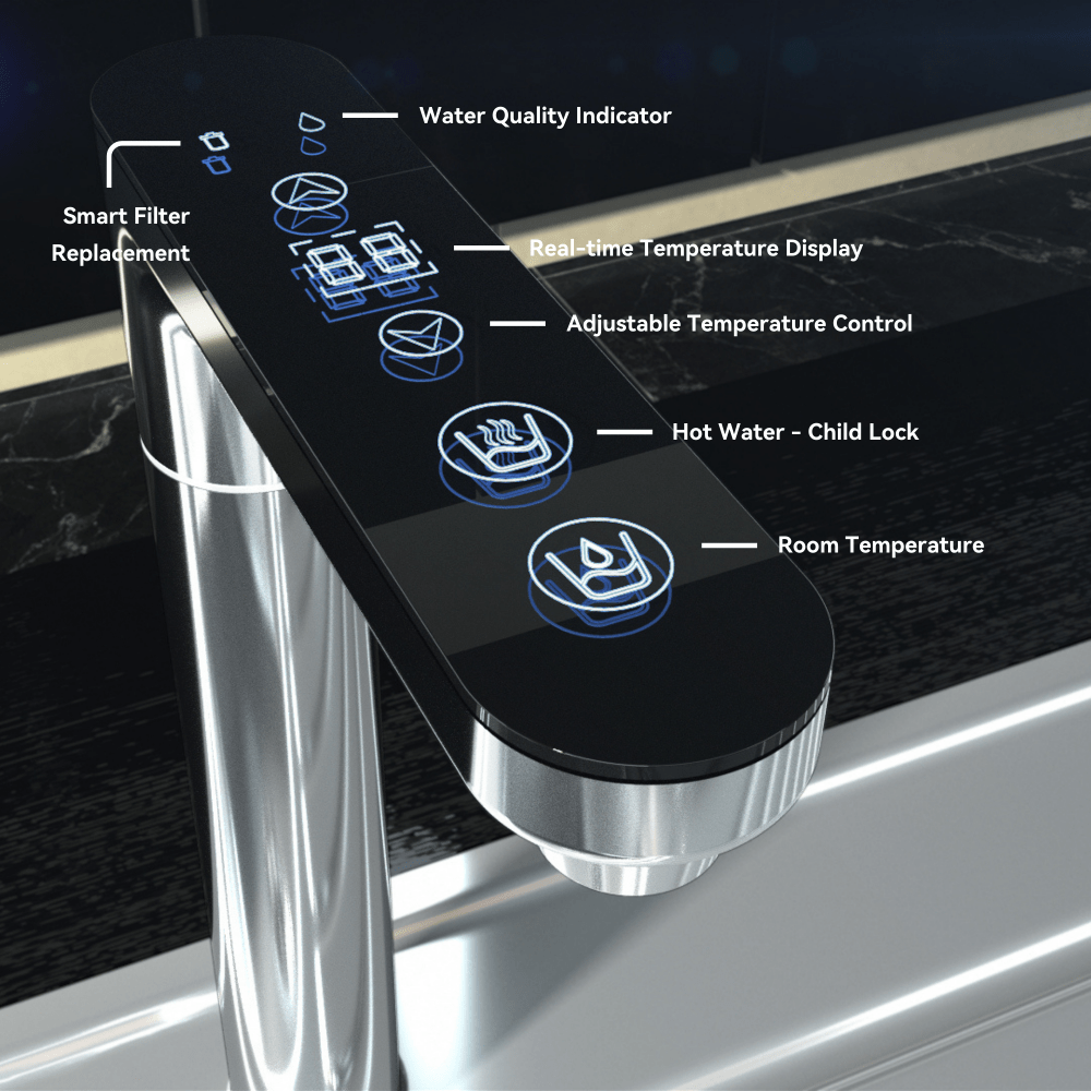 eWater – Smart Touch Intelligent Hot Pure - eSteel Official Store