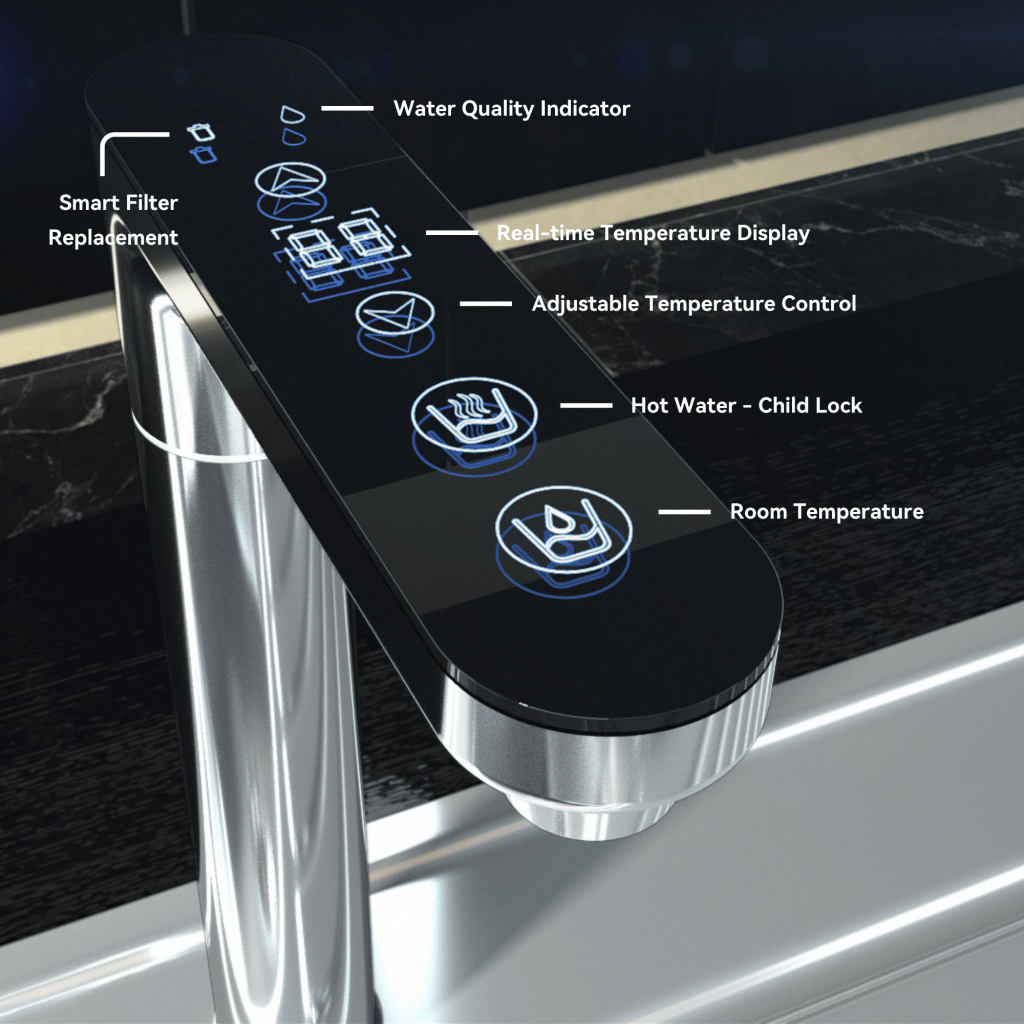 eWater – Intelligent Hot Pure Undersink Hot Water Purifier (Smart Touch ...